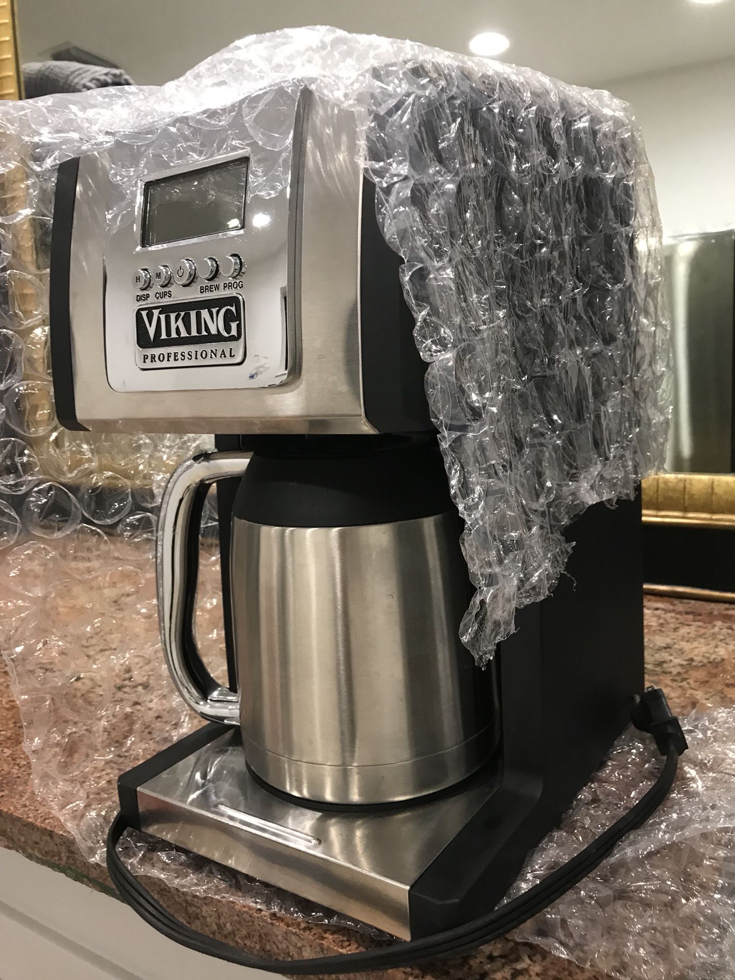 Viking Professional 12 Cup Coffee Maker VCCM12BK Stainless Steel for ...