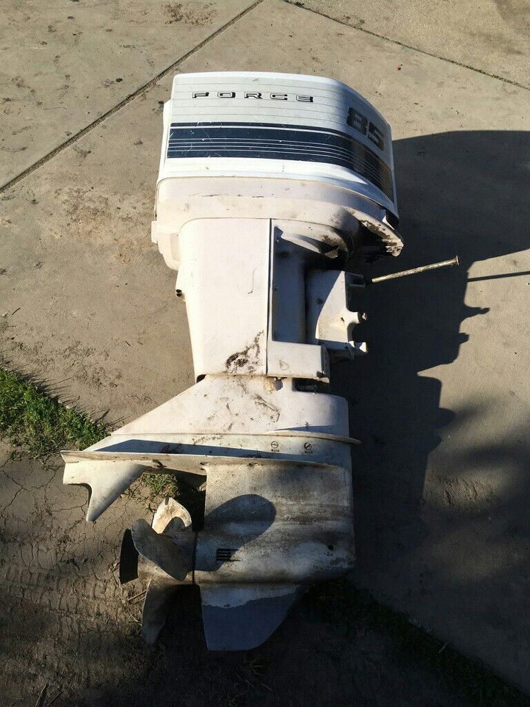 Force 85 boat outboard motor for Sale in Citrus Heights, CA - OfferUp