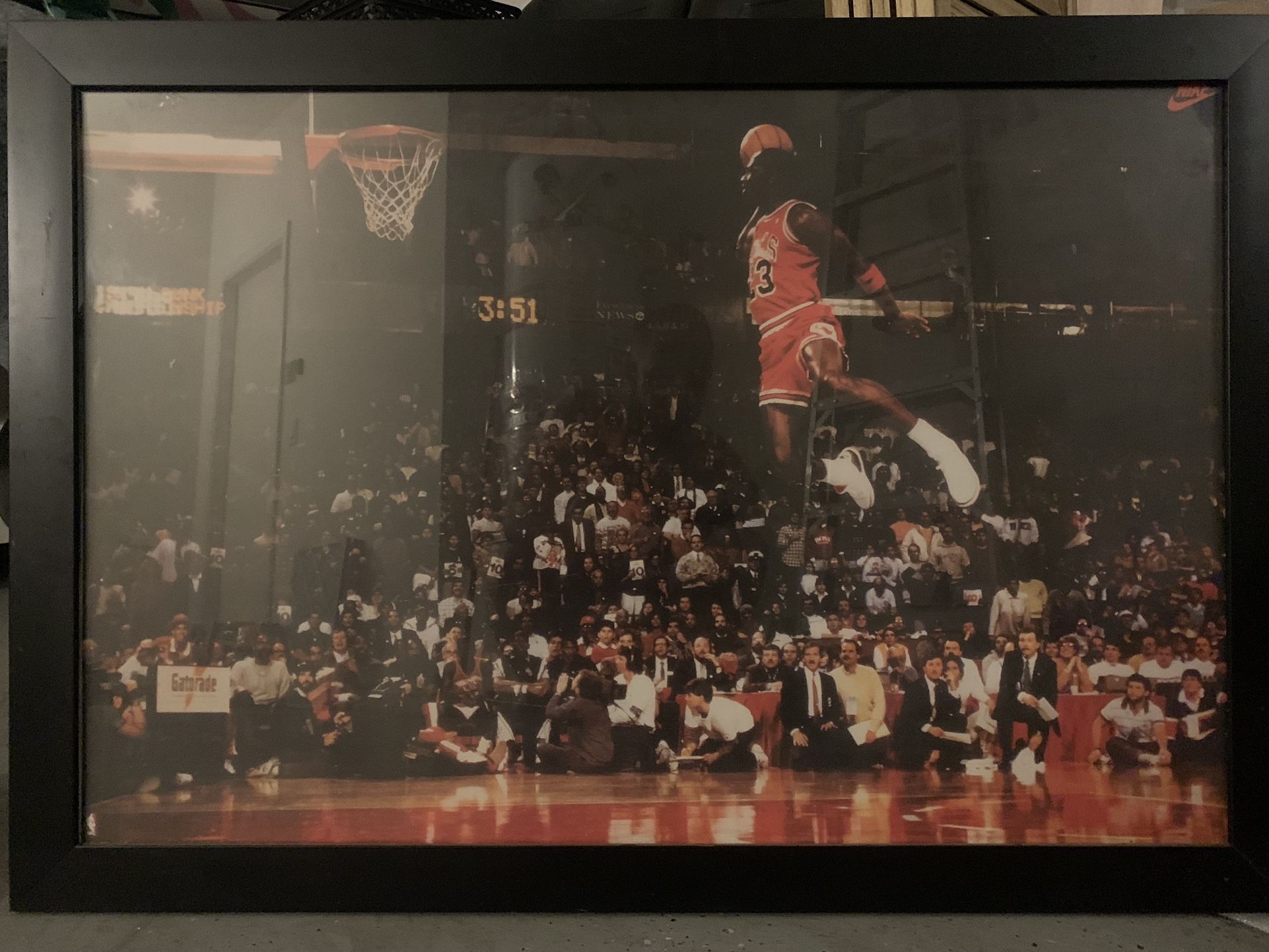 Michael Jordan Framed Poster