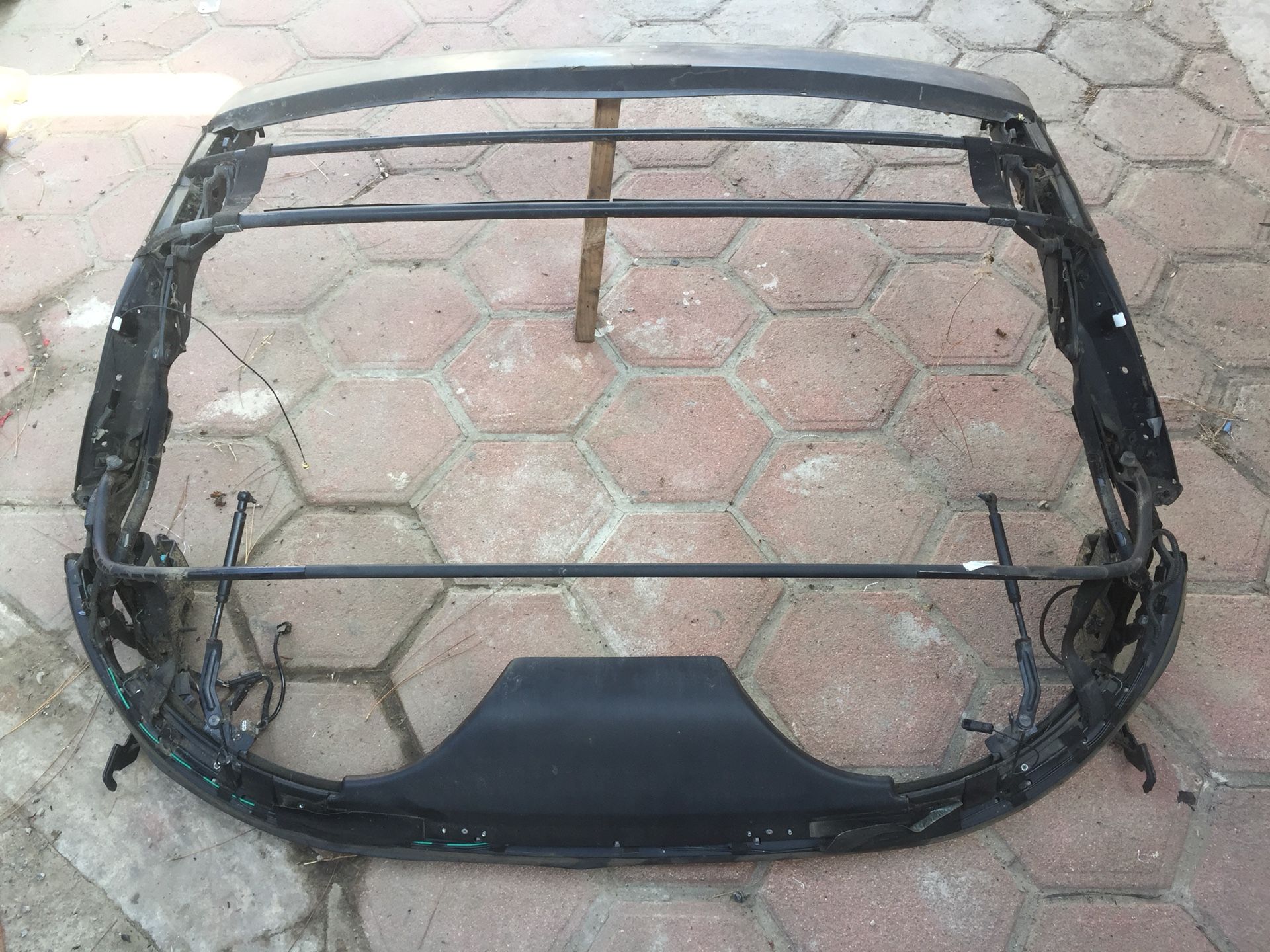 04-08 NISSAN 350z CONVERTIBLE ROADSTER SOFT TOP FRAME SHELL ASSEMBLY ...