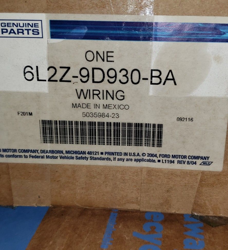 Ford 6L2Z-9D930-BA Wire Assembly Harness for Sale in Miami, FL - OfferUp