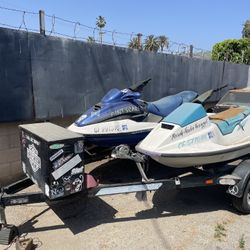 2 Used Jet skis Sea-Doo Sea Doos for Sale in West Covina, CA - OfferUp