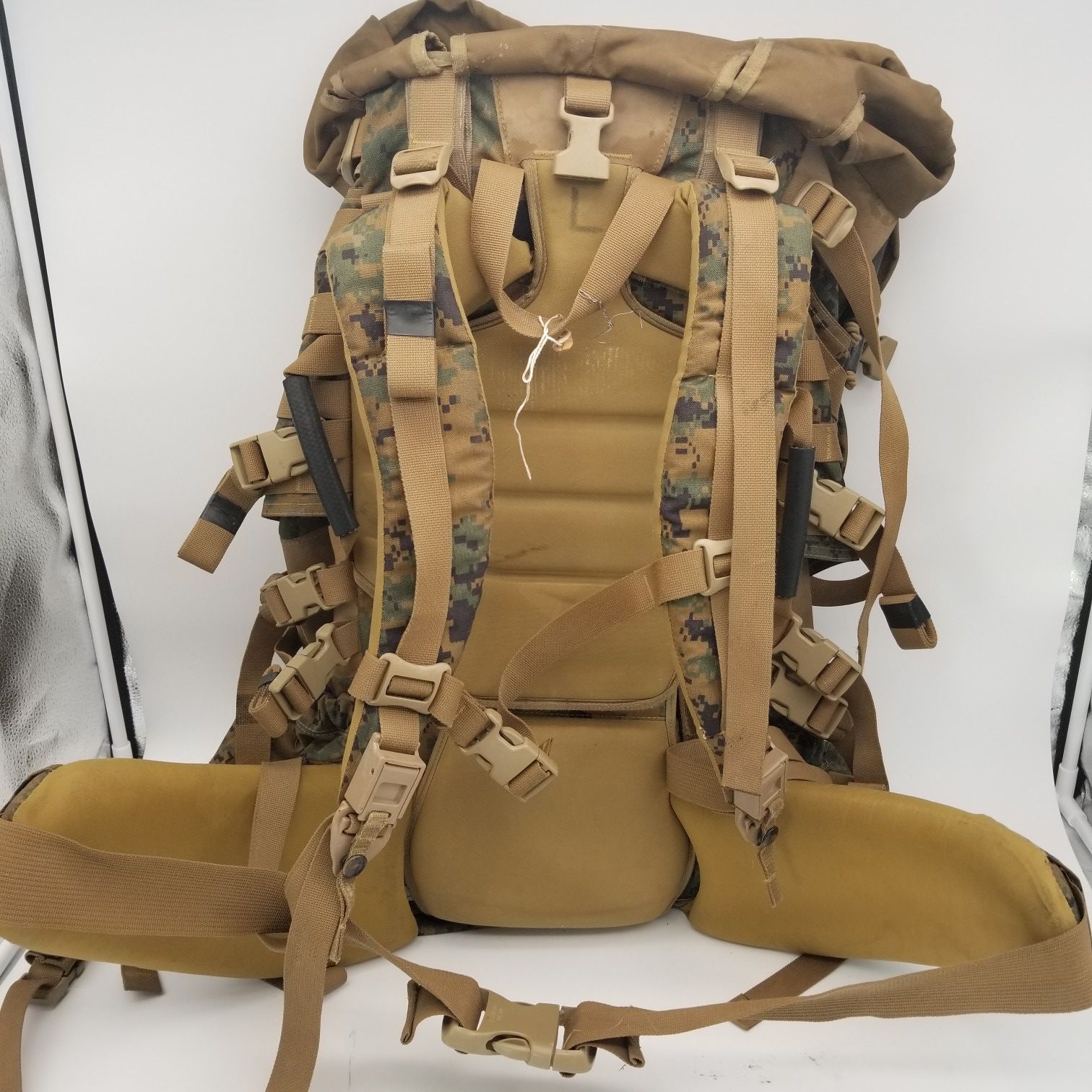 USMC United States Marine Corp Marpat Recon ILBE Rucksack Backpack Huge ...