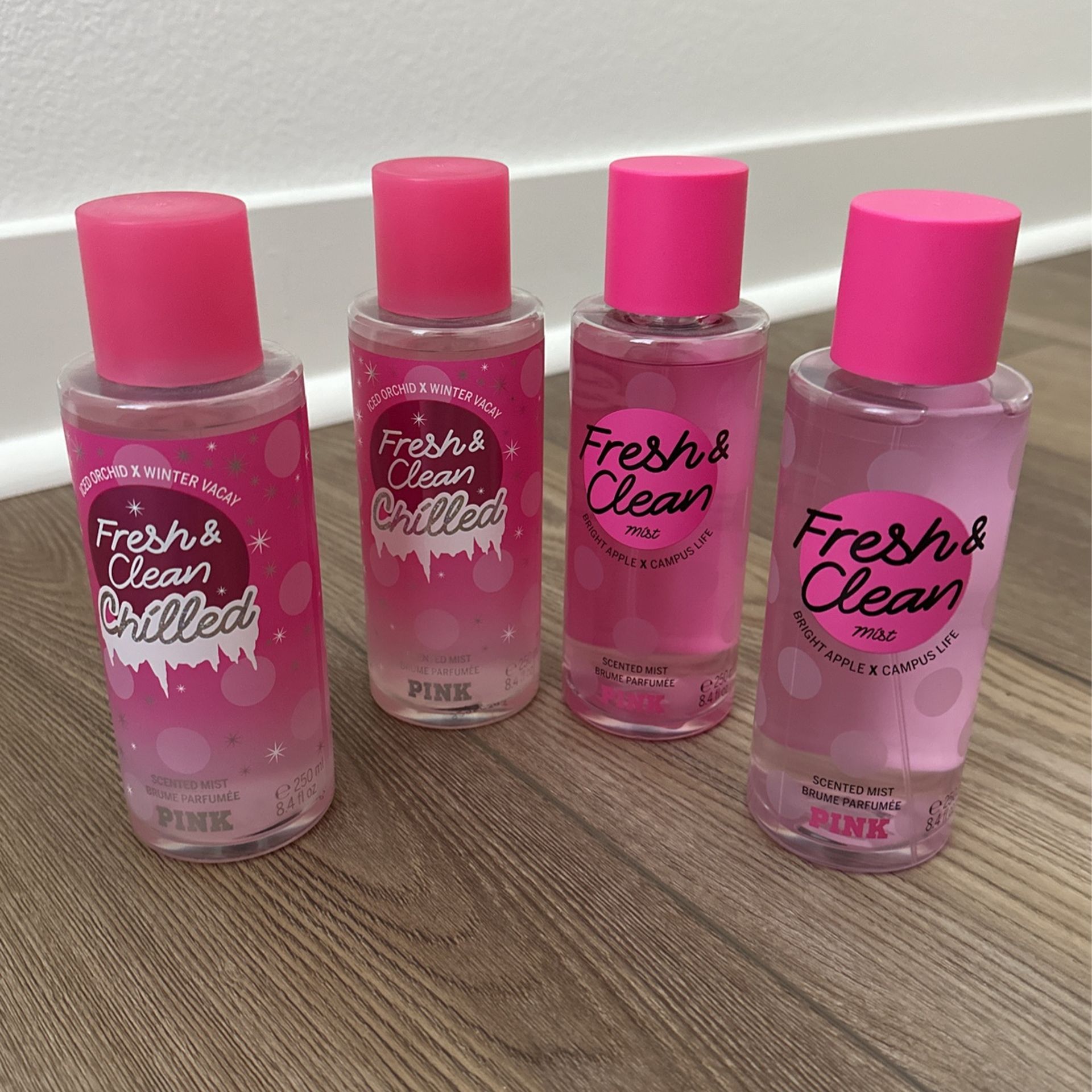 Set of 4 Victoria’s Secret Pink Body Mist 8.4 Oz for Sale in Ladera ...