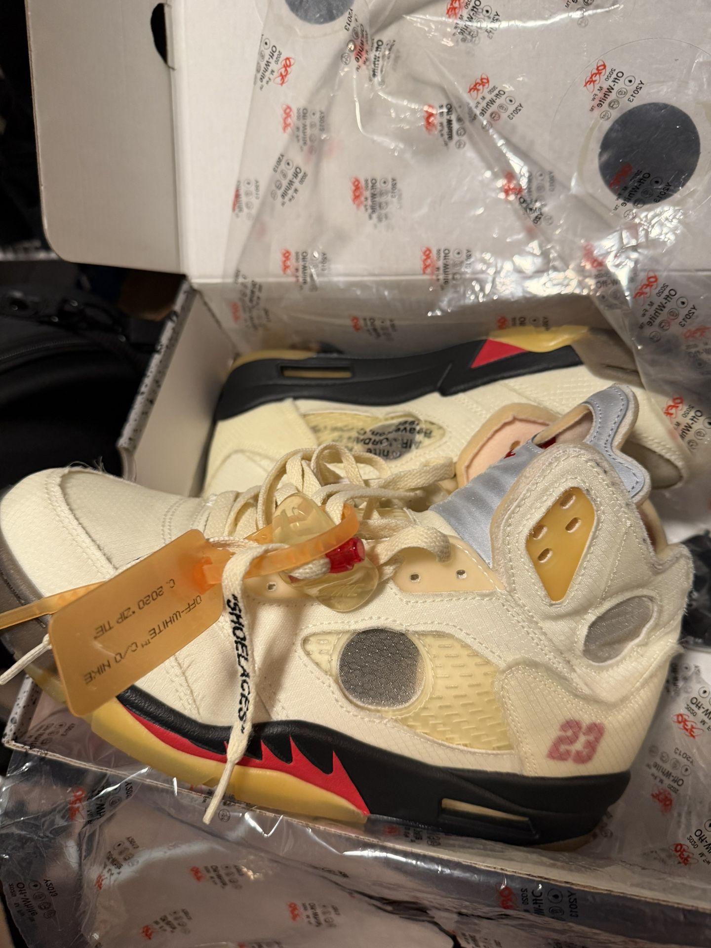 Off White Jordan 5 Sz 8.5 for Sale in Andover, MA - OfferUp