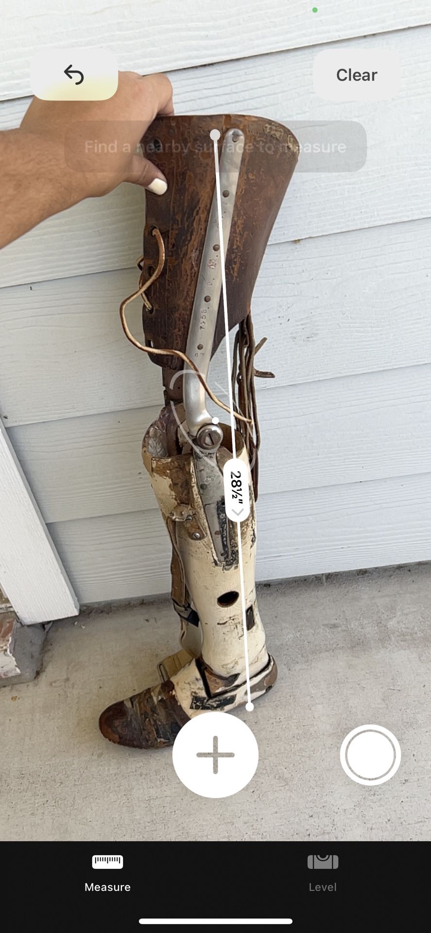 Steampunk Prosthetic Leg