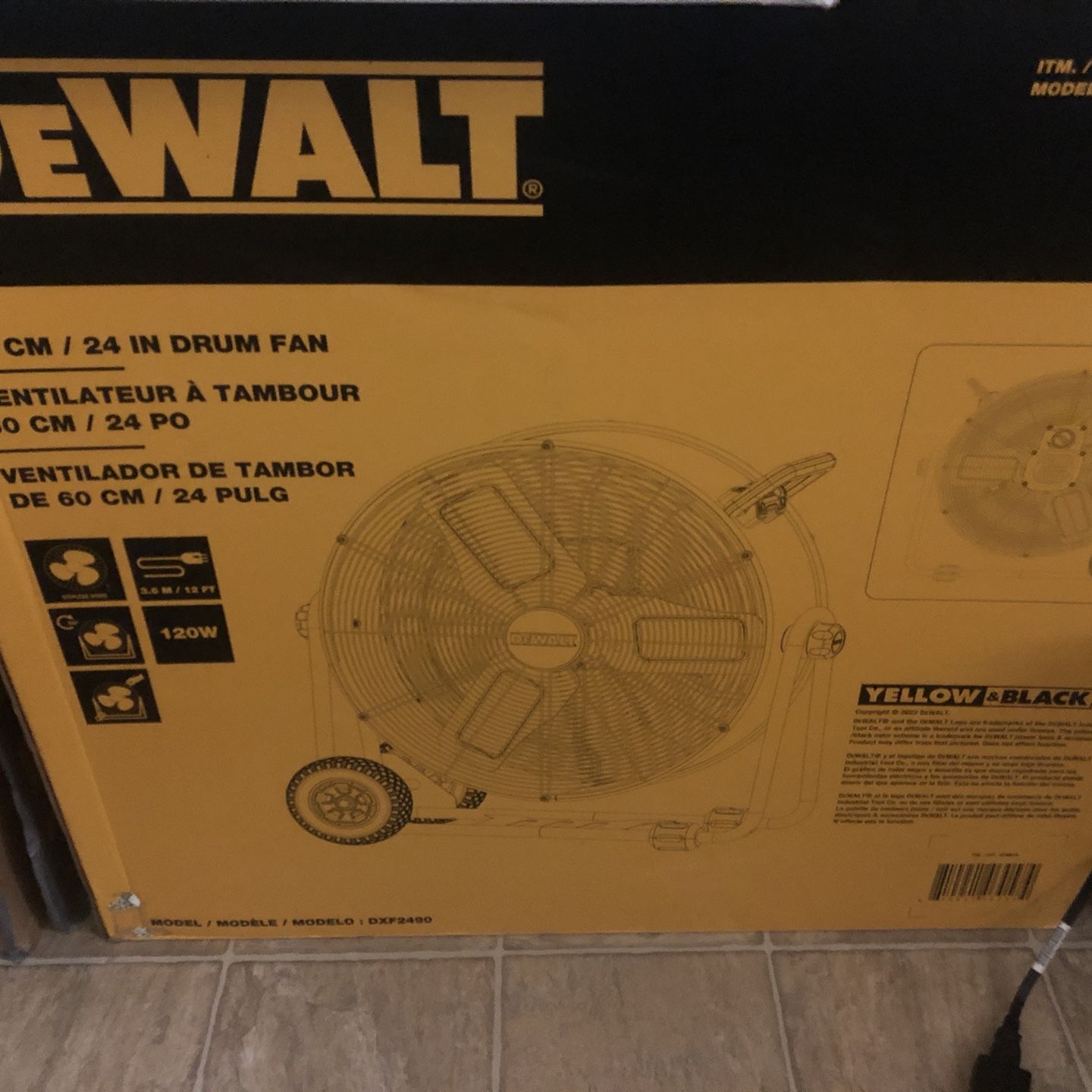Dewalt Drum Fan for Sale in Dallas, OR - OfferUp