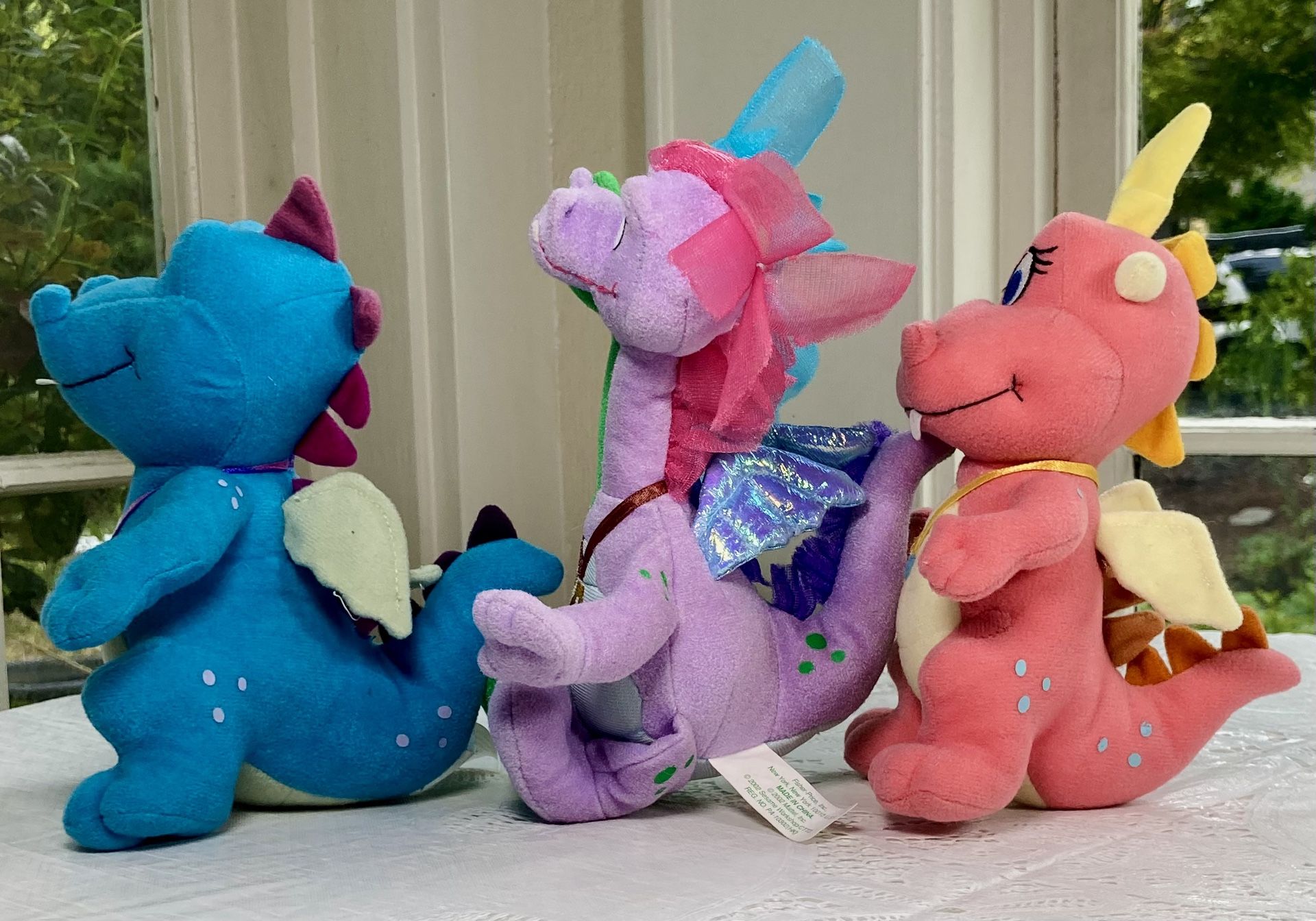 Dragon Tales Zak And Wheezie Plush