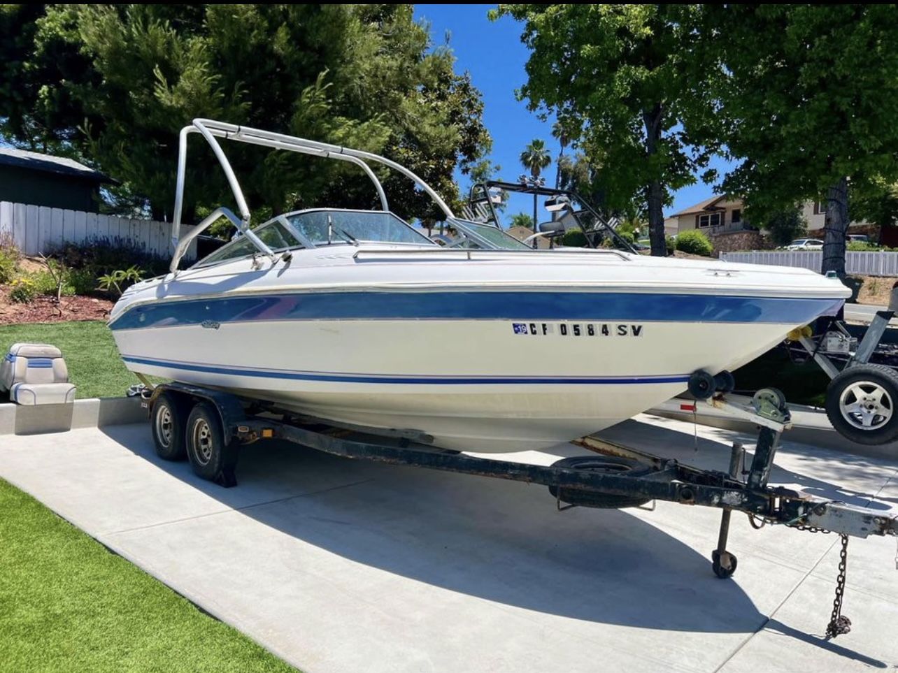 1992 Searay 240 open bow boat for Sale in El Cajon, CA - OfferUp