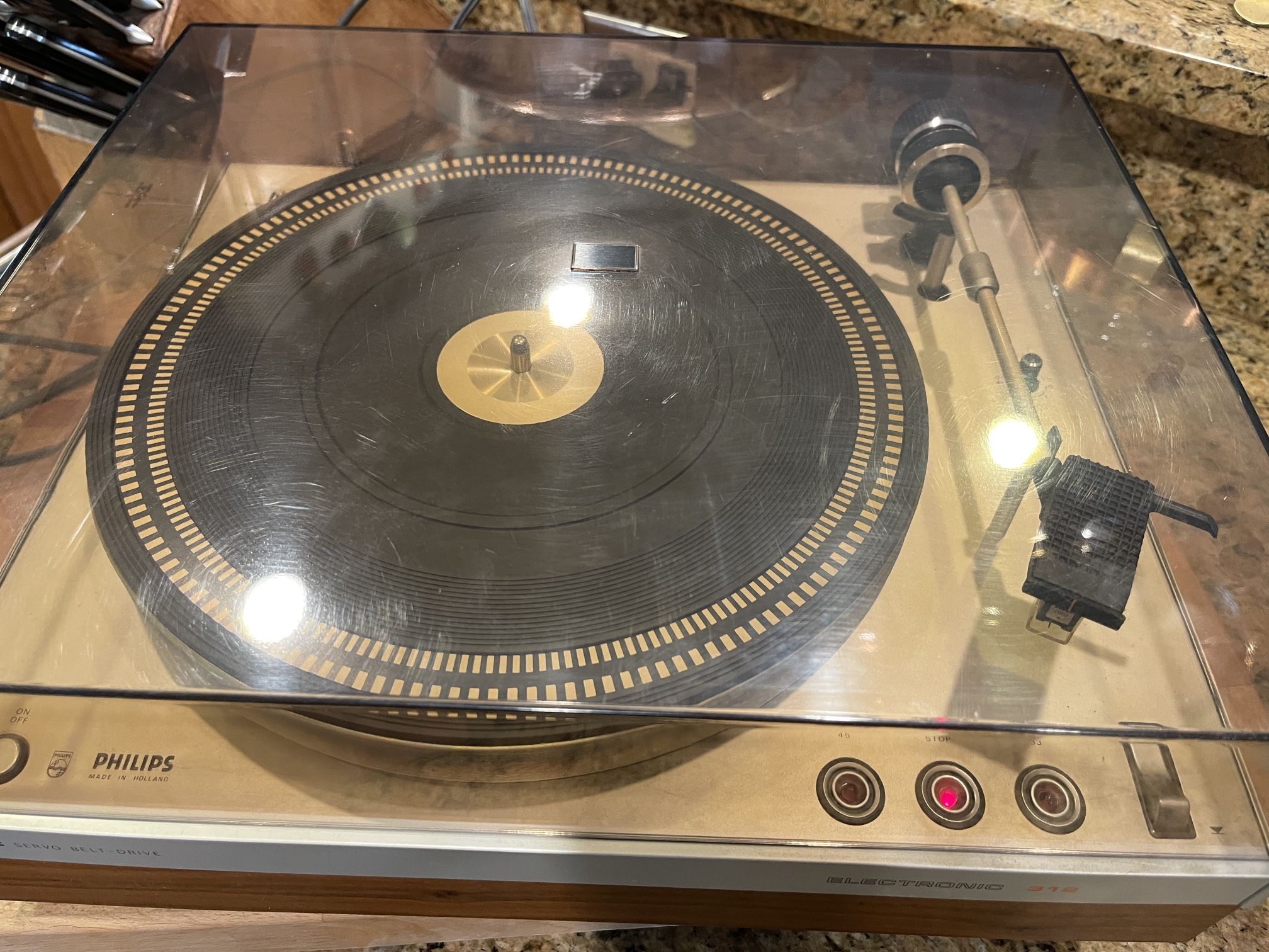 Vintage 1979 Philips GA-312 Turntable (Original Box, Manual) for Sale ...