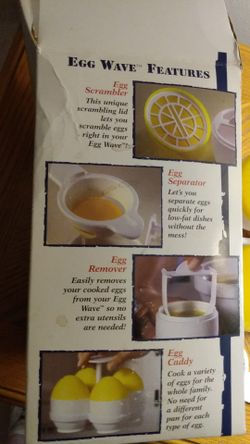 Egg Wave Microwave Egg Cooker