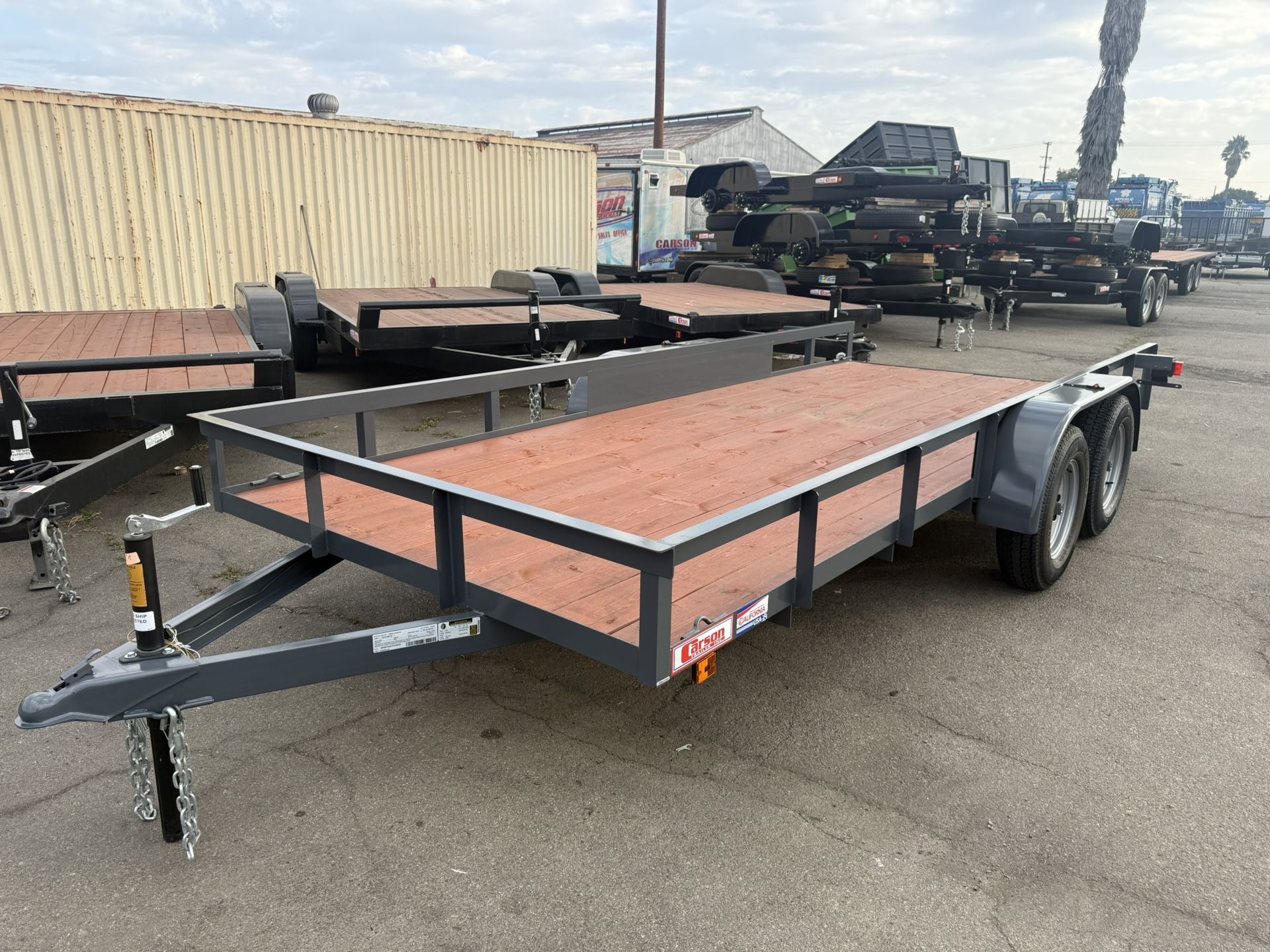 2026 Carson Trailer Standard Utility 77” X 16’ 2.9K GVWR for Sale in ...