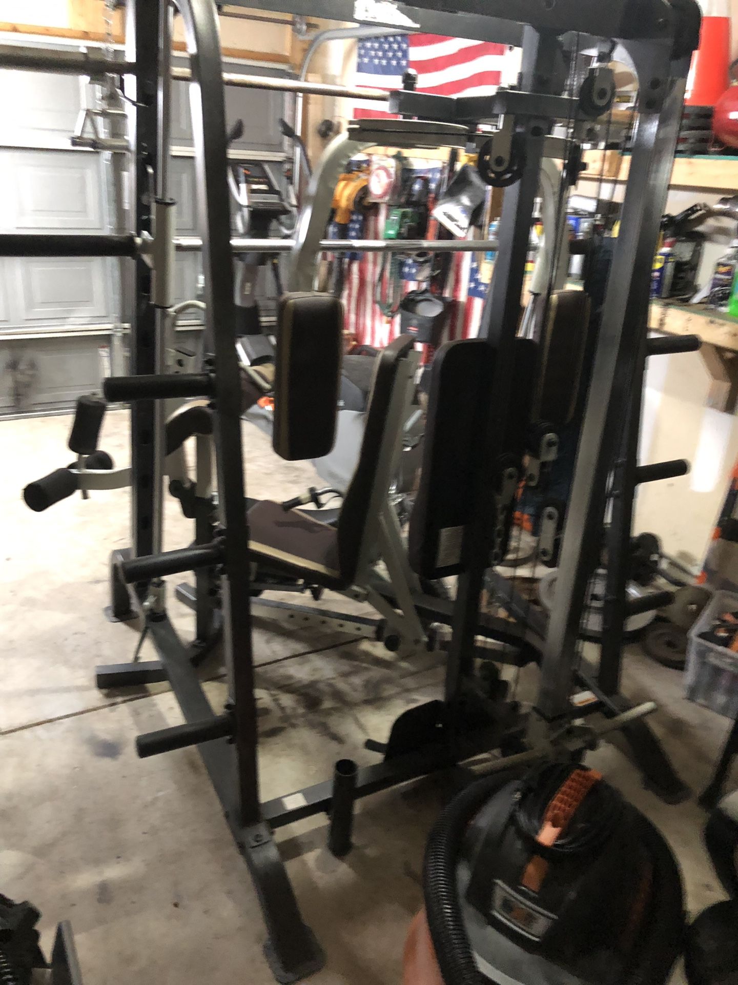 Marcy diamond elite weight set / home gym for Sale in San Antonio, TX ...