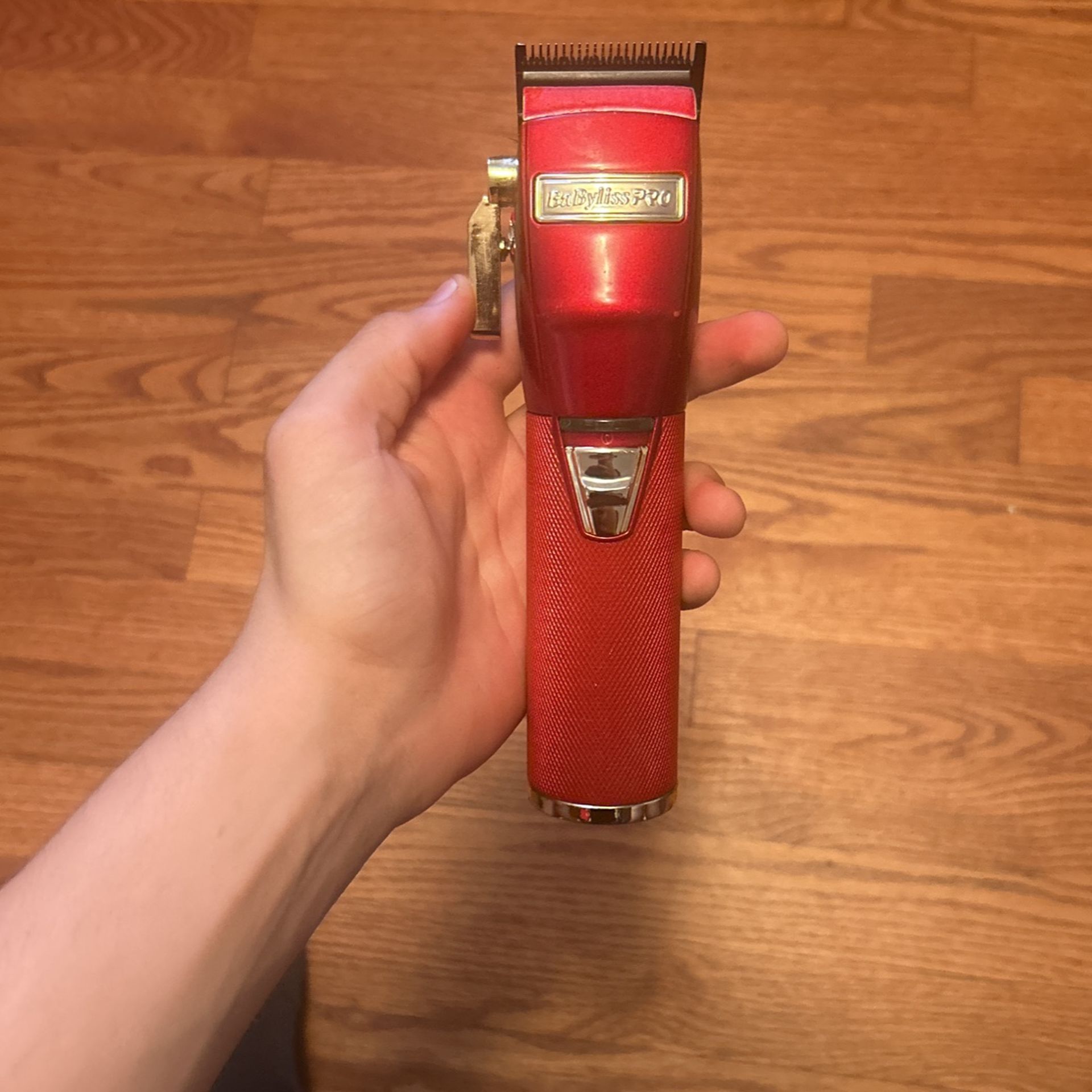 BabylissPRO RedFX lithium hair clipper B870RA Babyliss Pro red Fx ...