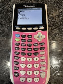 Pink Graphing Calculator Ti 84