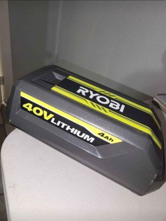 Ryobi Battery 40 volt 4 ah for Sale in Houston, TX - OfferUp