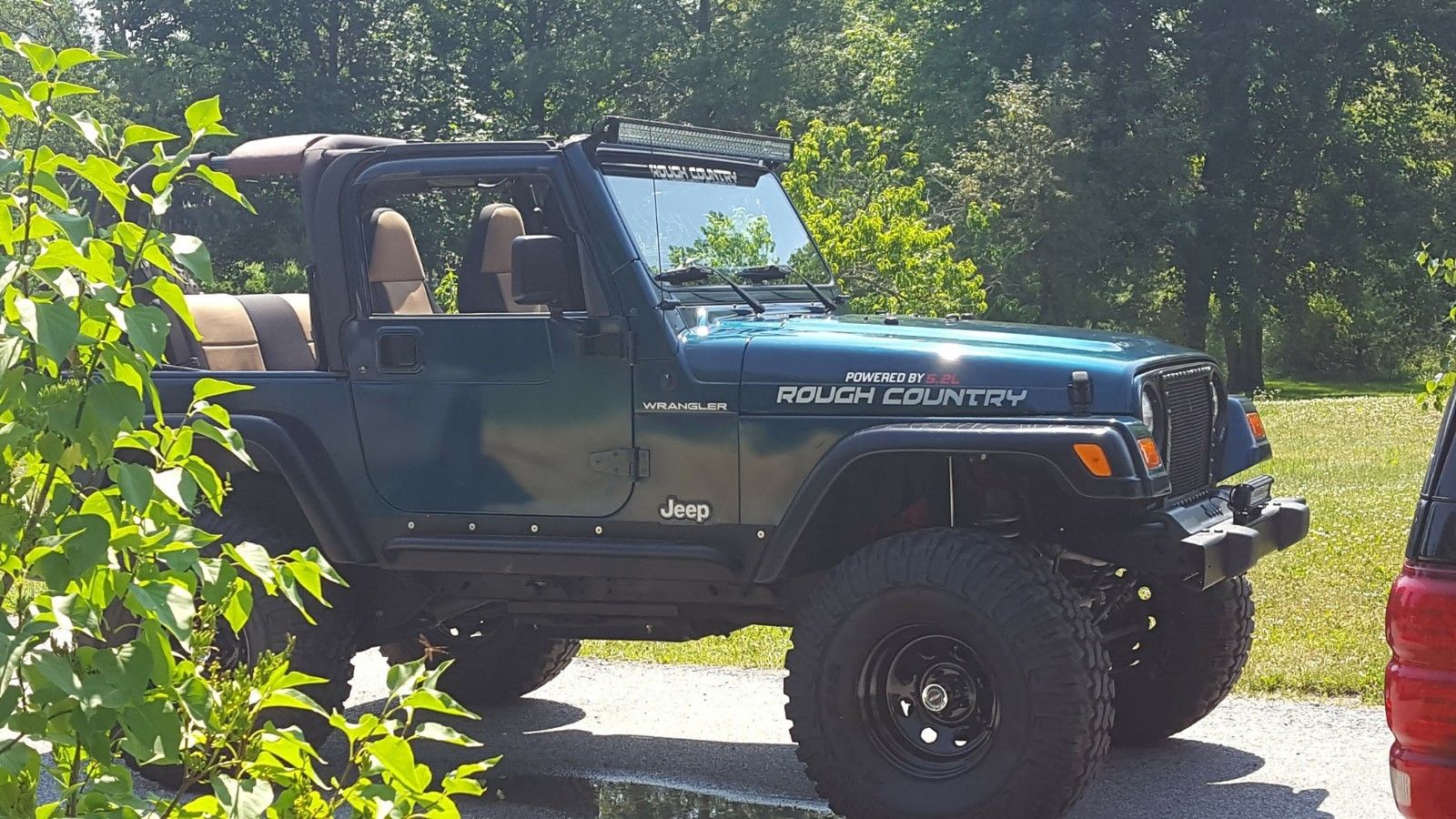 *LIFTED 5.2 L. V8 MAGNUM 1998 JEEP WRANGLER TJ 4X4* for Sale in ...