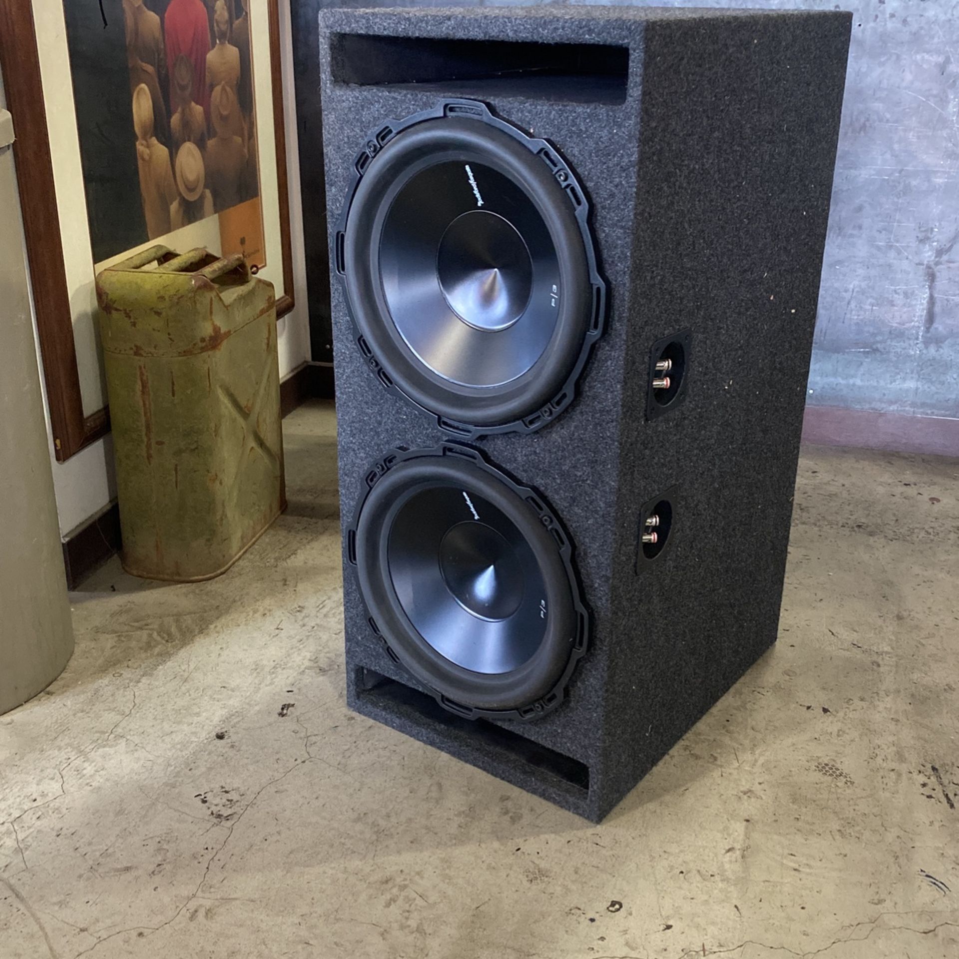 Rockford Fosgate P3 Punch Dual 12” Subwoofer Box (27332) Alpha Pawn for ...