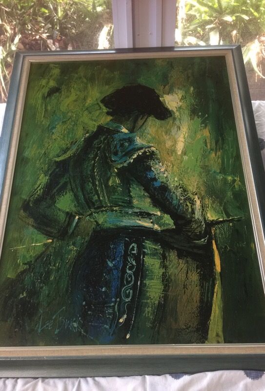 Great Spaniard (Matador) painting. By Lee Bukk for Sale in Clearwater ...