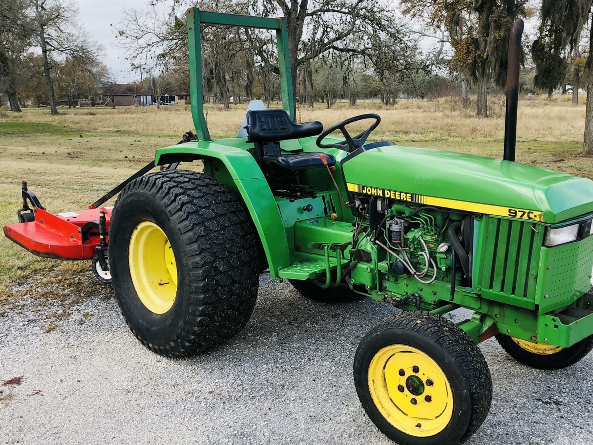 John Deere 970 Tractor w/ Mower $6500 obo for Sale in Katy, TX - OfferUp