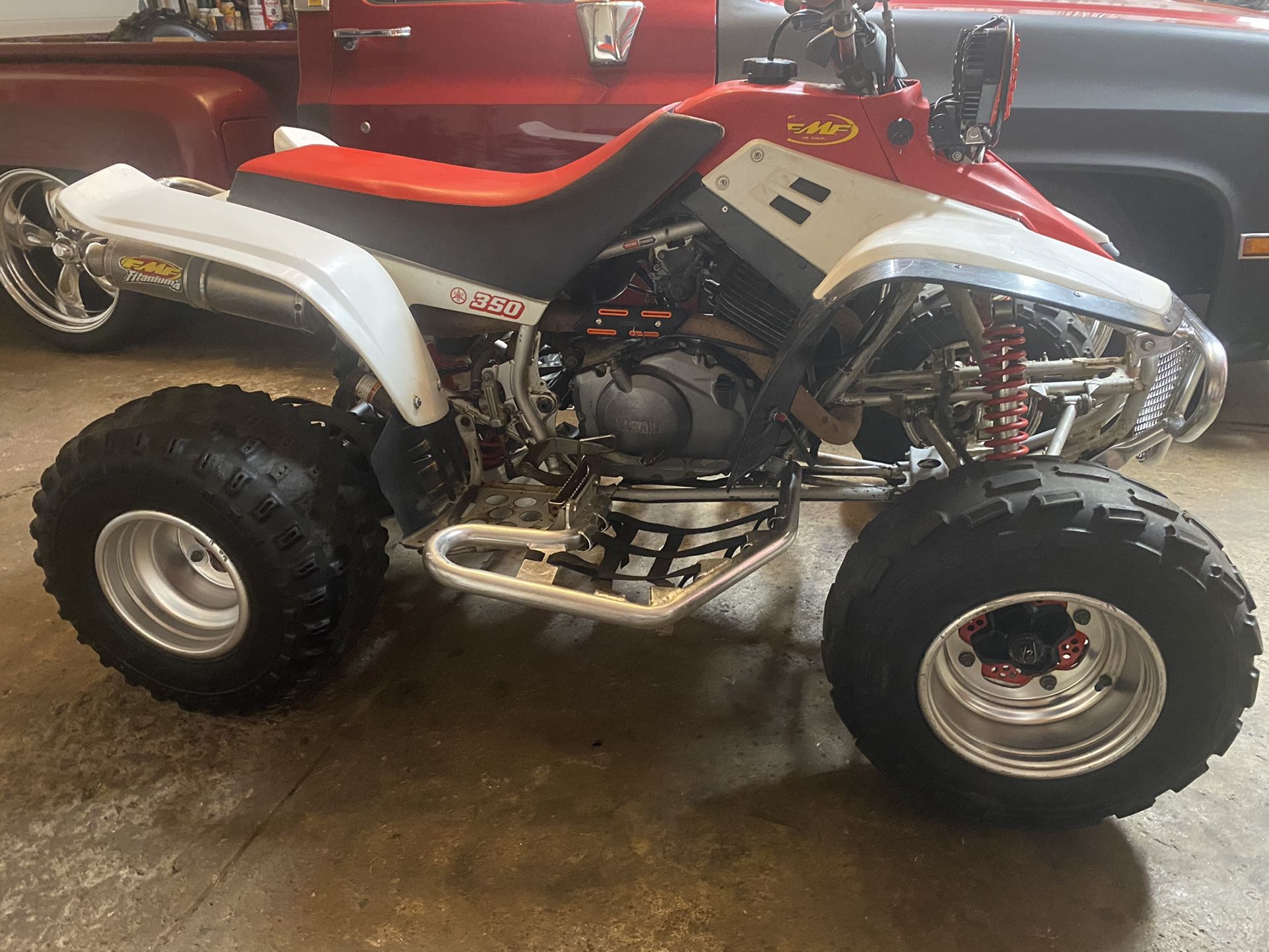 2000 Yamaha Warrior 350cc 6 Speed Atv 4 wheeler Quad for Sale in Elyria ...