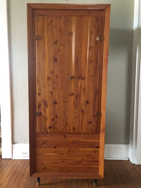 Mid century cedar wardrobe! for Sale in Knoxville, TN - OfferUp