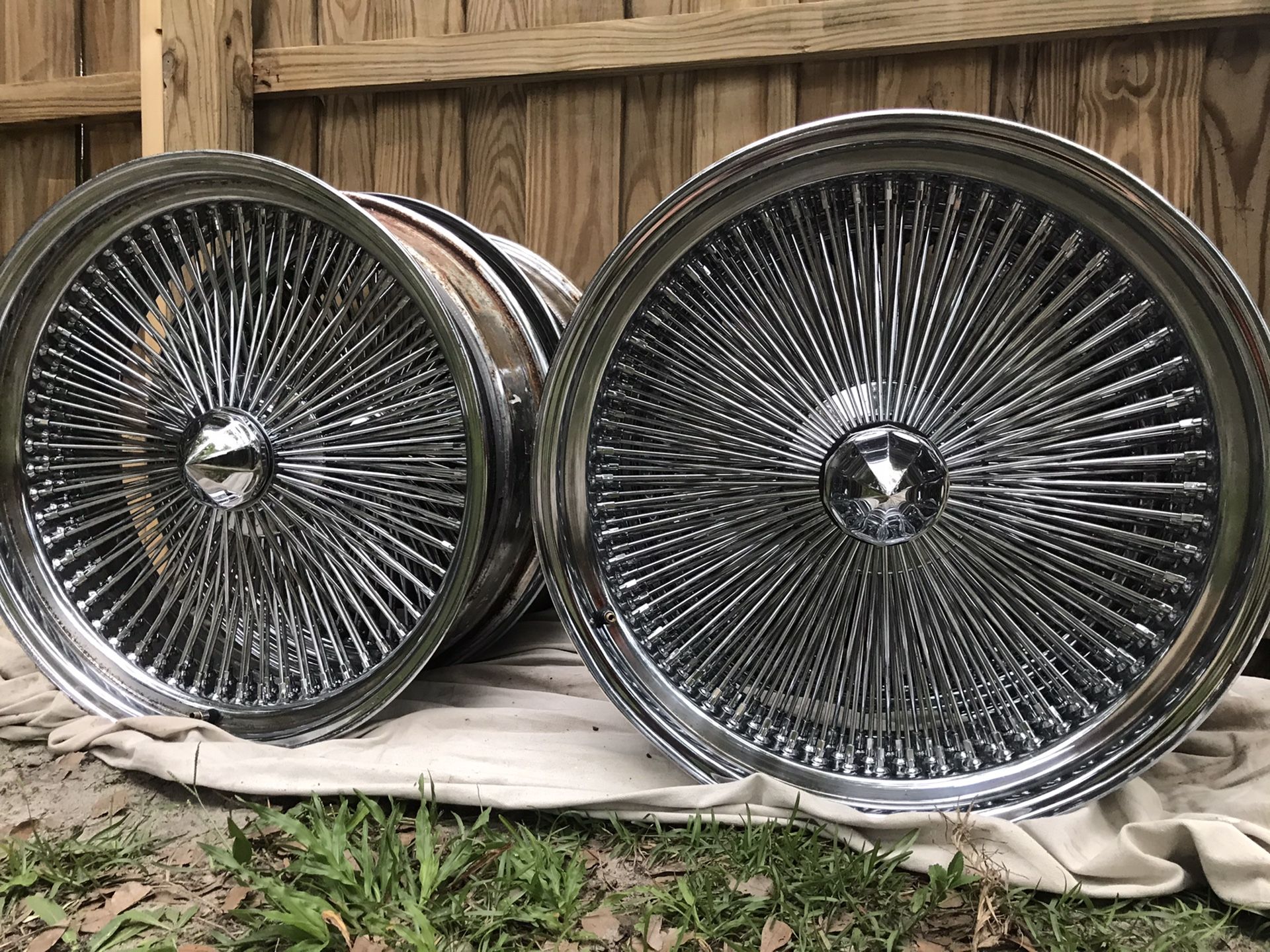 22 inch Player Wire Wheels for Sale in Tampa, FL - OfferUp