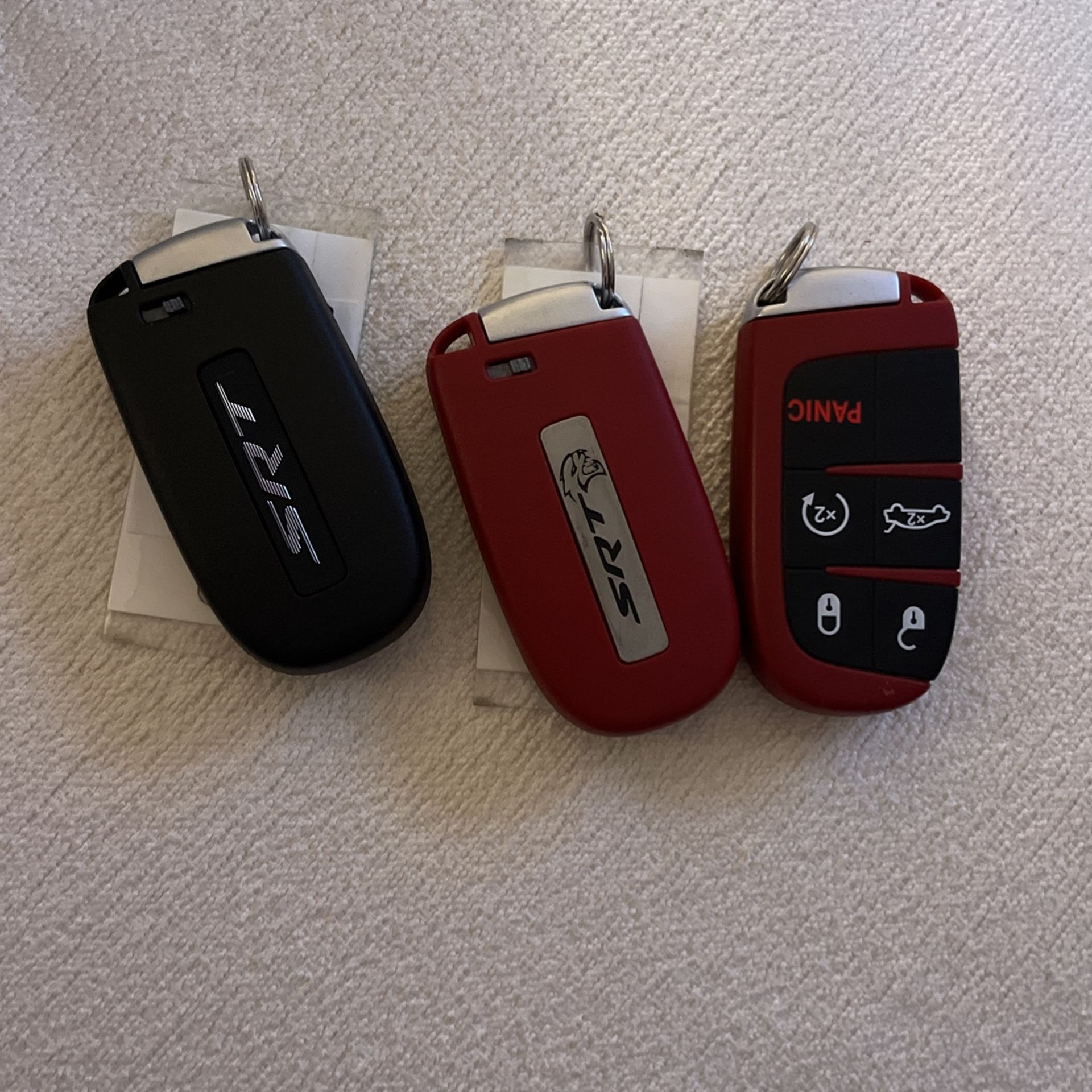Dodge Challenger Hellcat Keys
