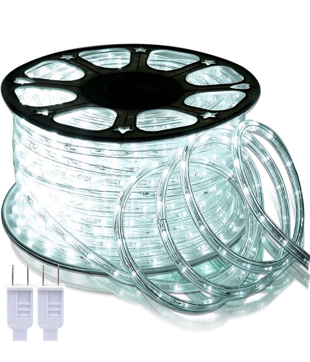 SURNIE LED Rope Lights Outdoor Waterproof: 150FT LED Rope Lighting ...