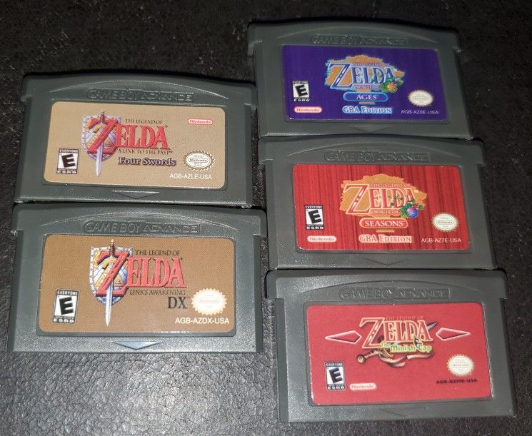 Legend Of Zelda Dx A Link To The Past Oracle Of Ages Seasons Minish Cap ...