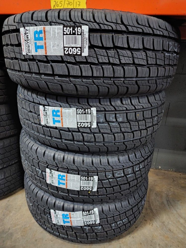 P265/70/17 All Season Tires On Sale!!! for Sale in Stoneham, MA - OfferUp