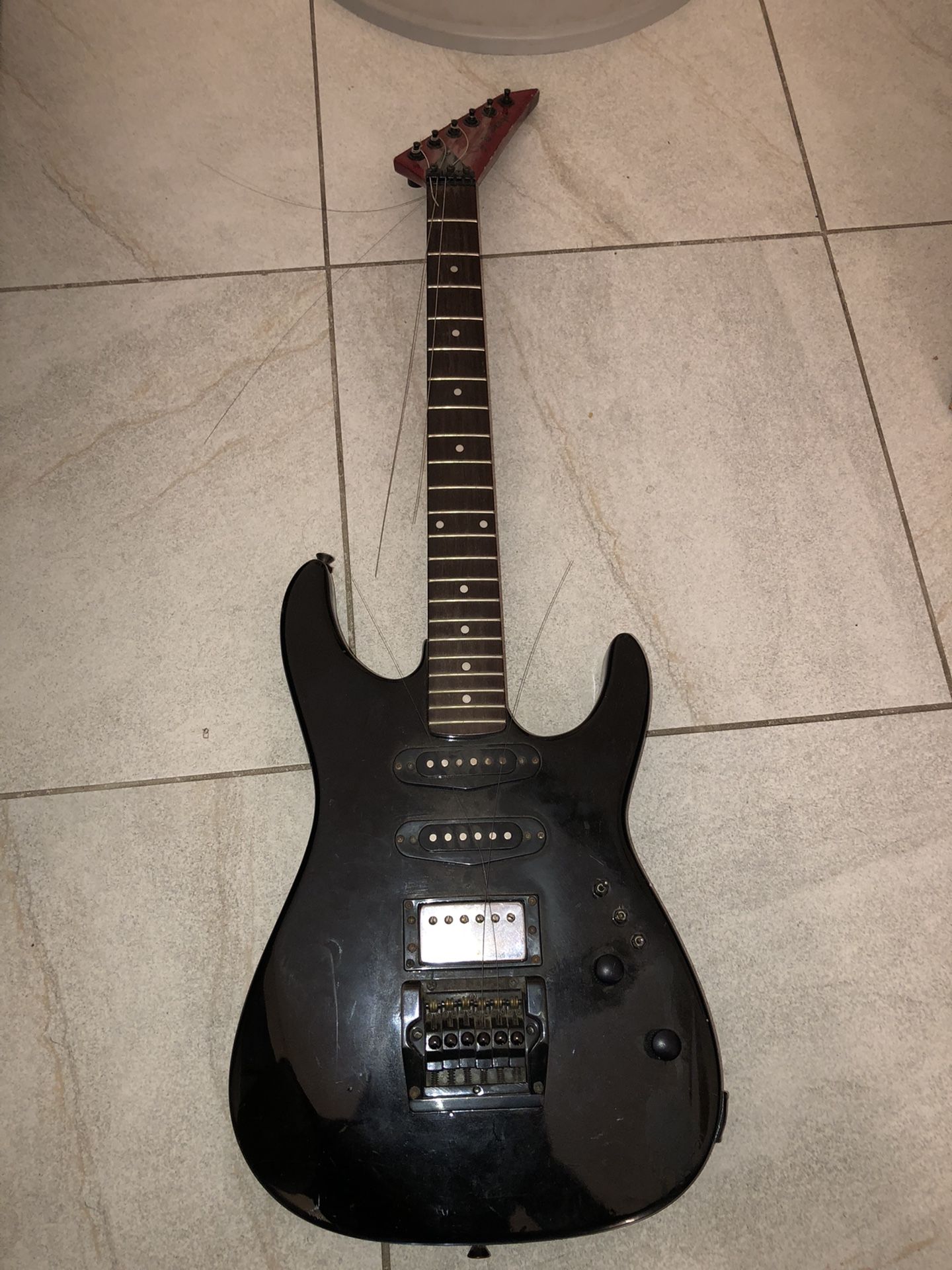 Jb Player Super Strat Style Guitar With Accutune Bridge for Sale in ...