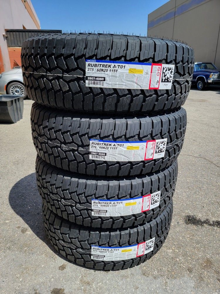 275 60 20 FALKEN ALL TERRAIN TIRES RAM TITAN TUNDRA F150 SILVERADO ...