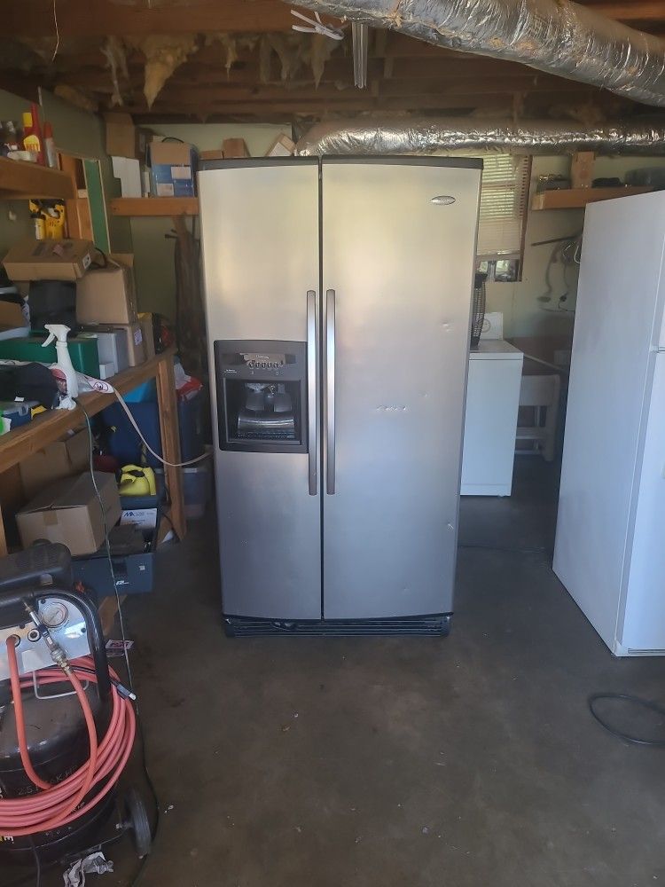Whirlpool "CONQUEST" High End SIDE By SIDE Refrigerator for Sale in ...