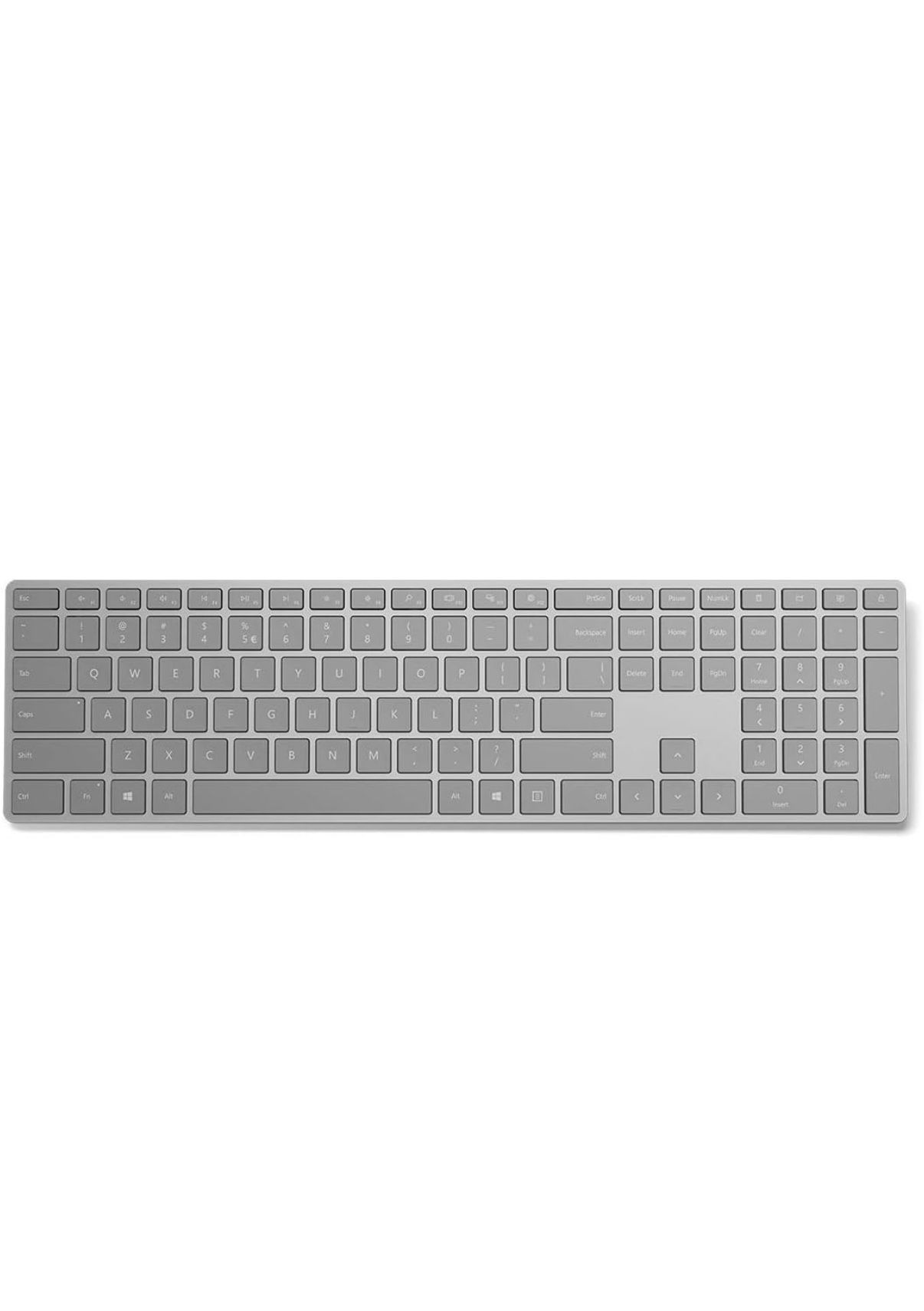 Microsoft Surface Bluetooth US International QWERTY Keyboard - Grey for ...