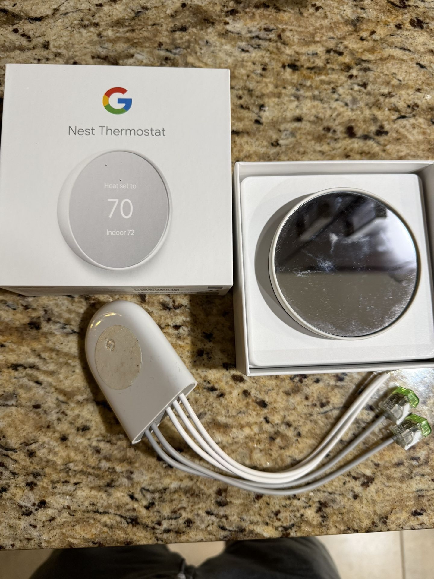 Google Nest Thermostat + Nest Power Connector for Sale in Seattle, WA ...