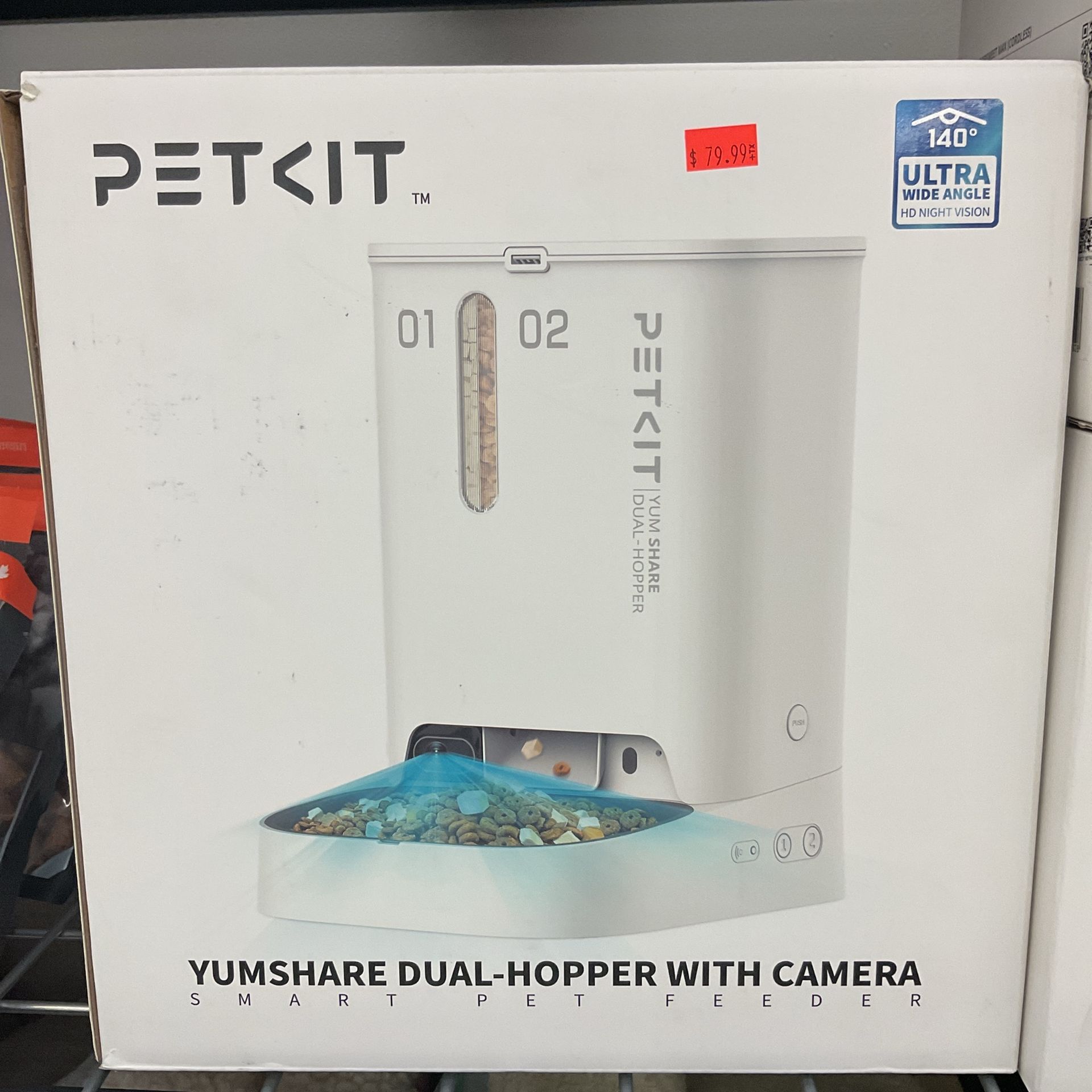 Petkit Yumshare Dual-Hopper With Camera Smart Pet Feeder for Sale in ...