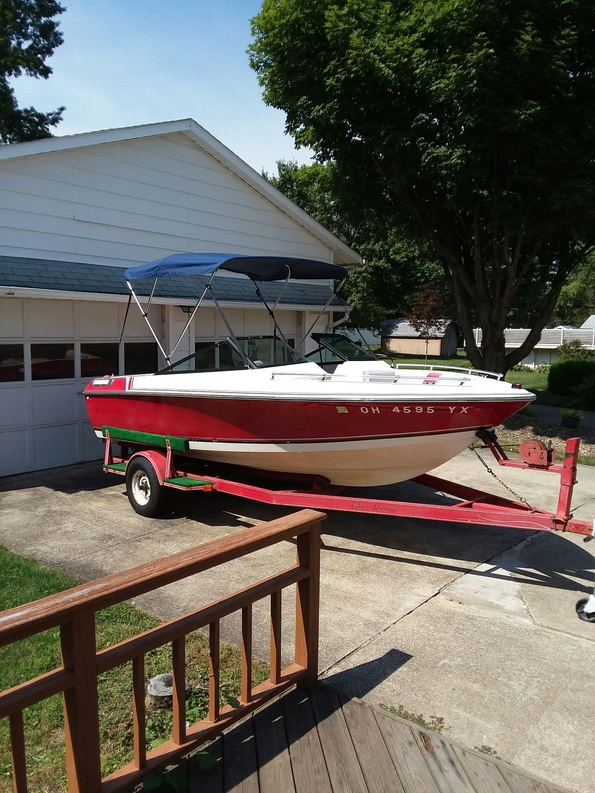 1987 Thundercraft 17ft open bow 120hp boat for Sale in Wadsworth, OH ...