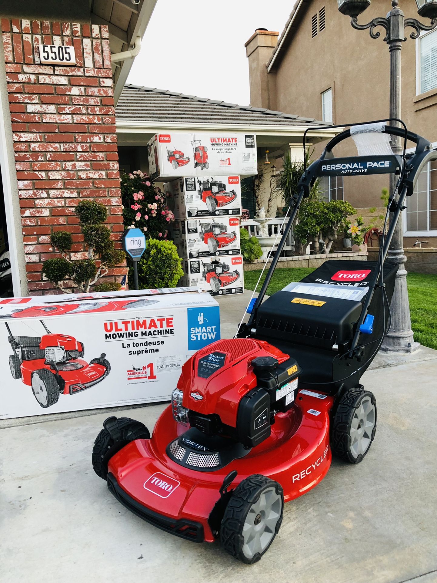 BRAND NEW!! FULLY ASSEMBLED AND COMPLETE READY TO GO ! TORO 22” SELF ...