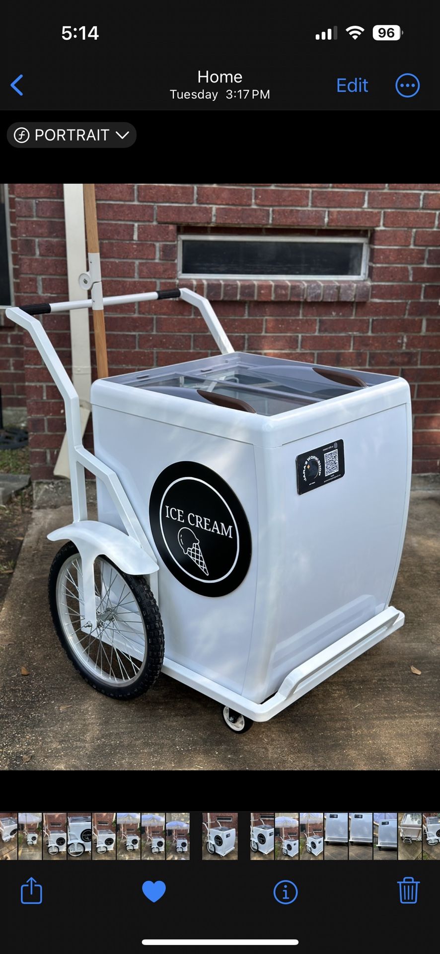 Ice Cream Cart/carro Para Helados for Sale in Houston, TX - OfferUp