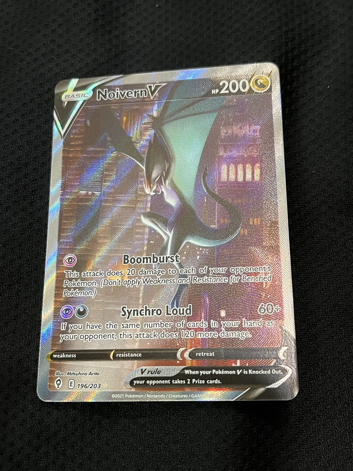 Pokemon Noivern Card