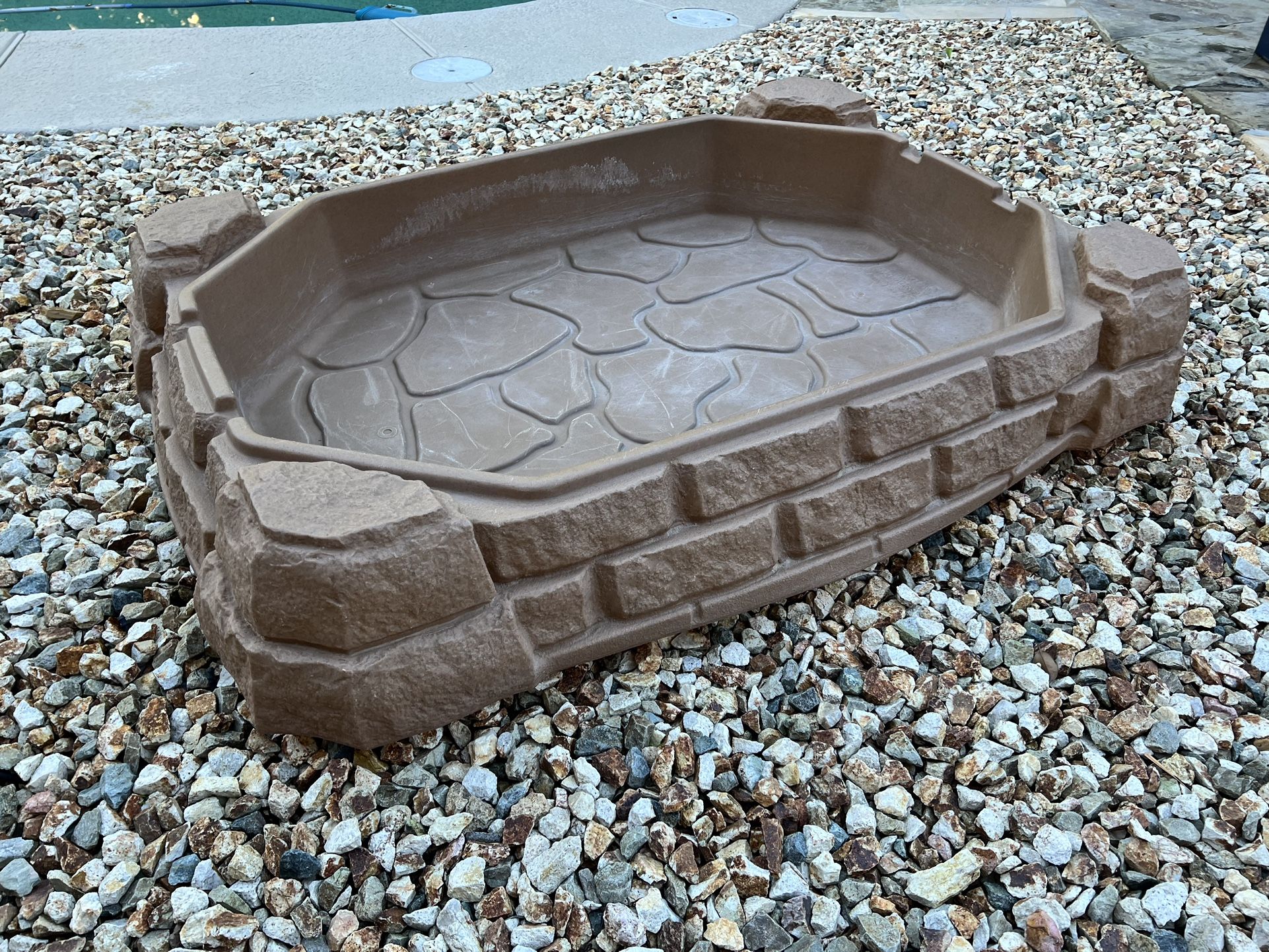 Extra Large 52x37 Step2 Naturally Playful Sandbox II - Outdoor Sand Box ...