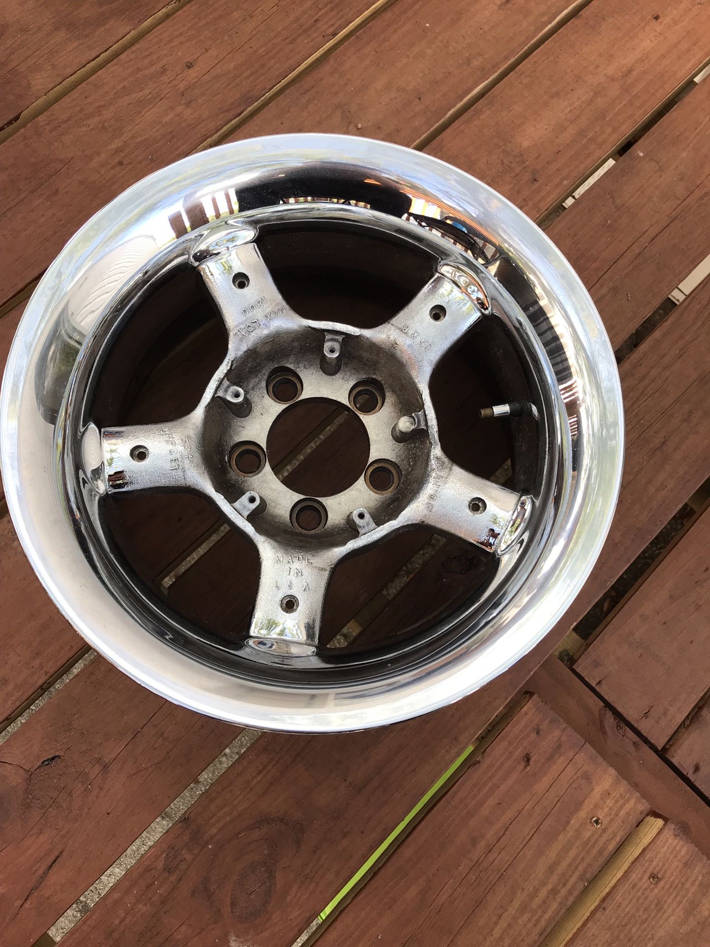 Momo idea 15 old school rims 5 spoke 100 mm fit bmw good for Sale in ...