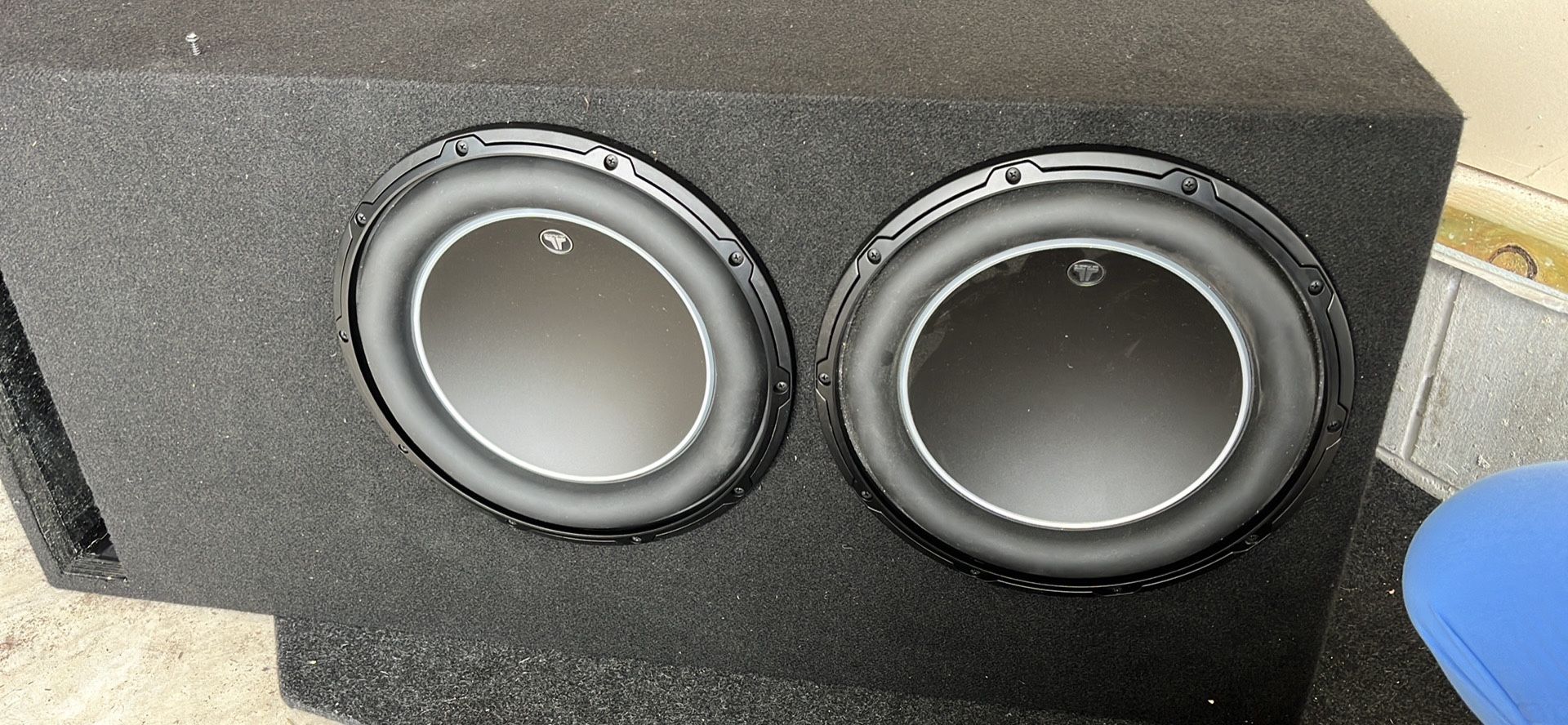 2 JL W6 12” Subwoofers In Custom Ported Box for Sale in Milton, DE ...