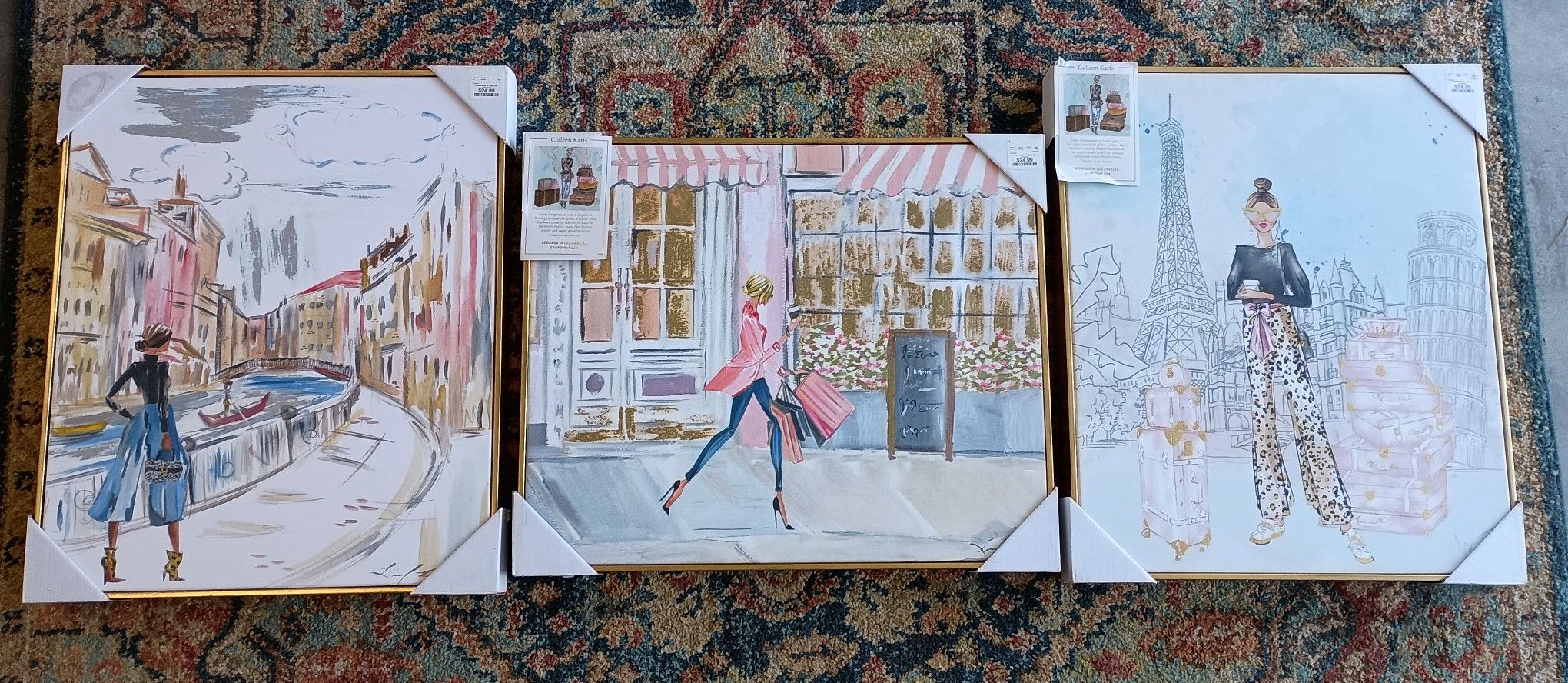 Colleen Karis Canvas Wall Art (Lot) for Sale in North Las Vegas, NV ...
