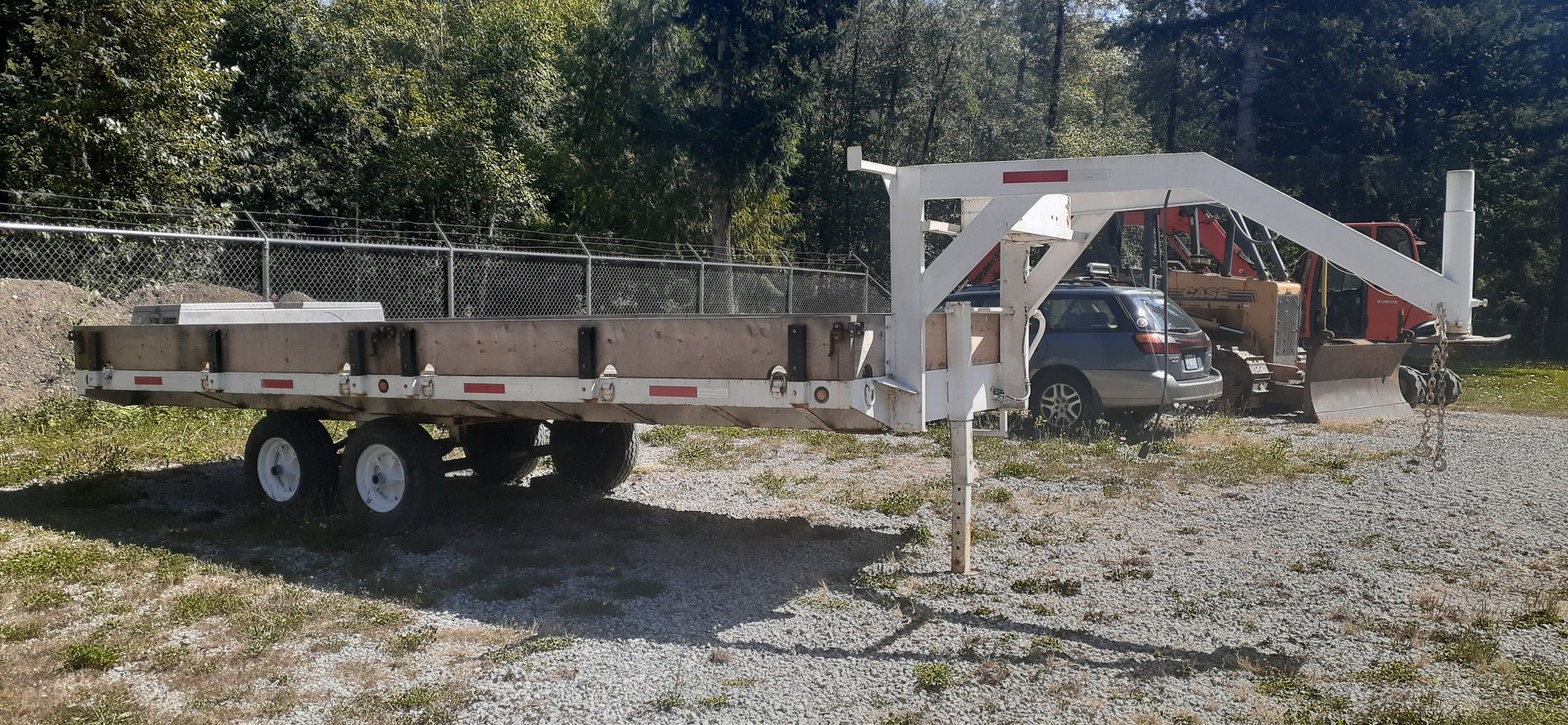 1985 Rebuilt Emerson flatbed gooseneck trailer for Sale in Gig Harbor ...