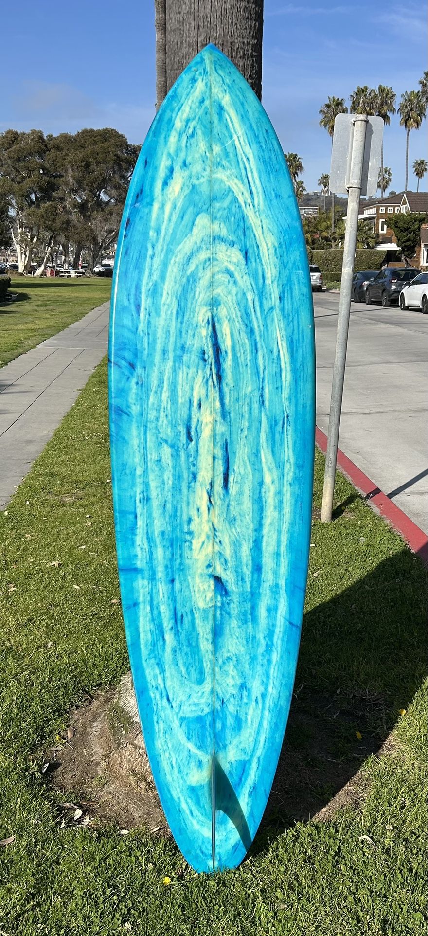 Vintage Single Fin Surfboard for Sale in San Diego, CA - OfferUp