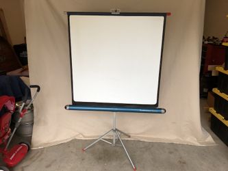 Old Movie Projector Screen