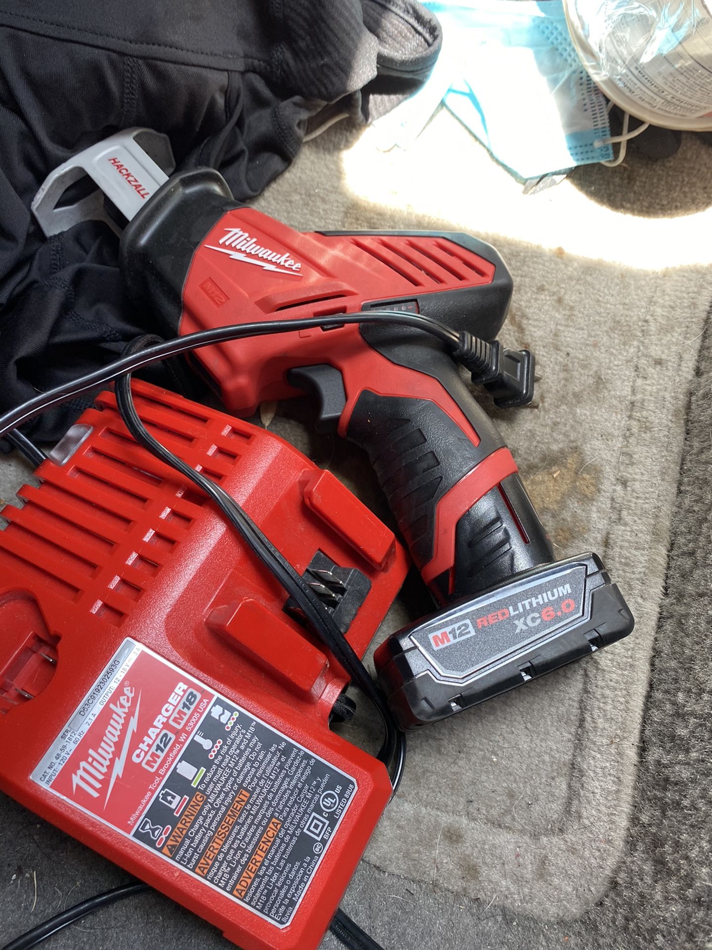 MILWAUKEE M18 tool kit skillsaw drill and impact and hacksaw for Sale ...