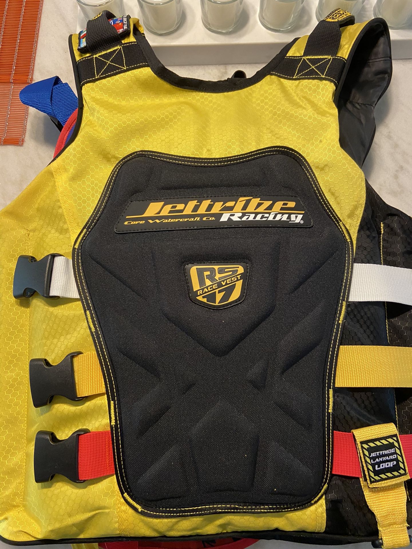 PWC Vest Jet Tribe Racing with back protectors for Sale in Kissimmee ...